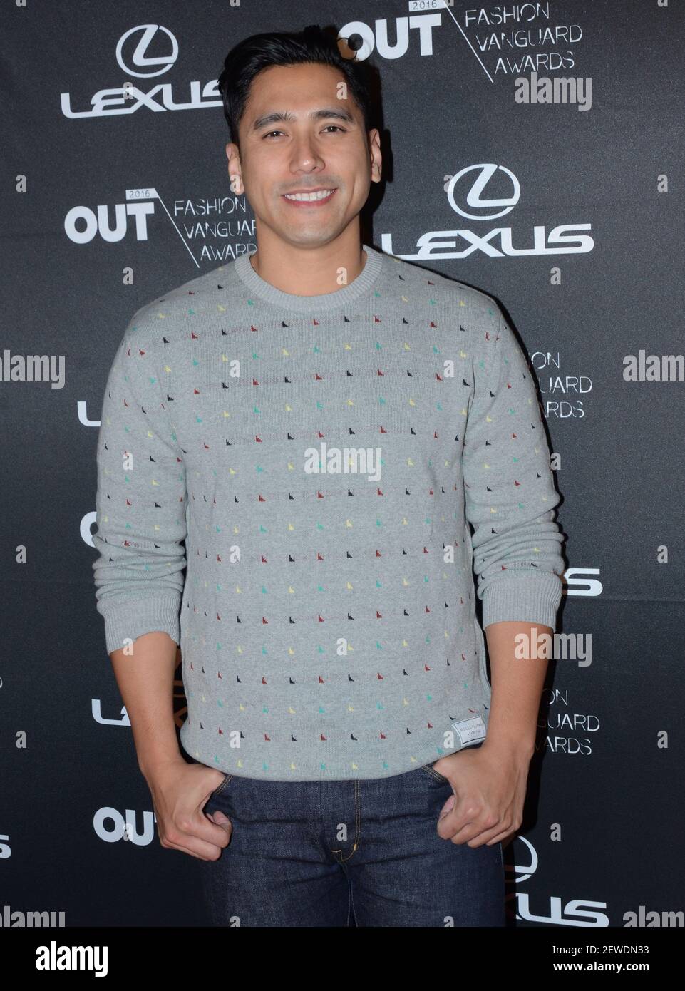 30 March 2016 - Los Angeles, California - David Cruz. Arrivals for OUT ...