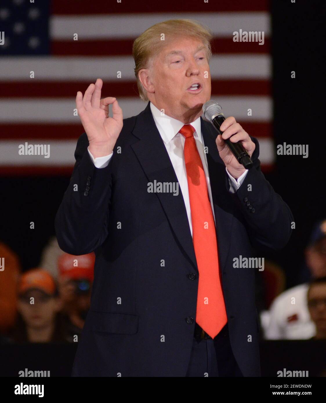 March 30, 2016: Republican presidential candidate DONALD TRUMP speaks ...