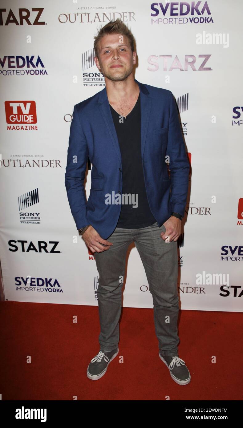 TV personality Luke Barr arrives at the TV Guide and STARZ celebrate ...