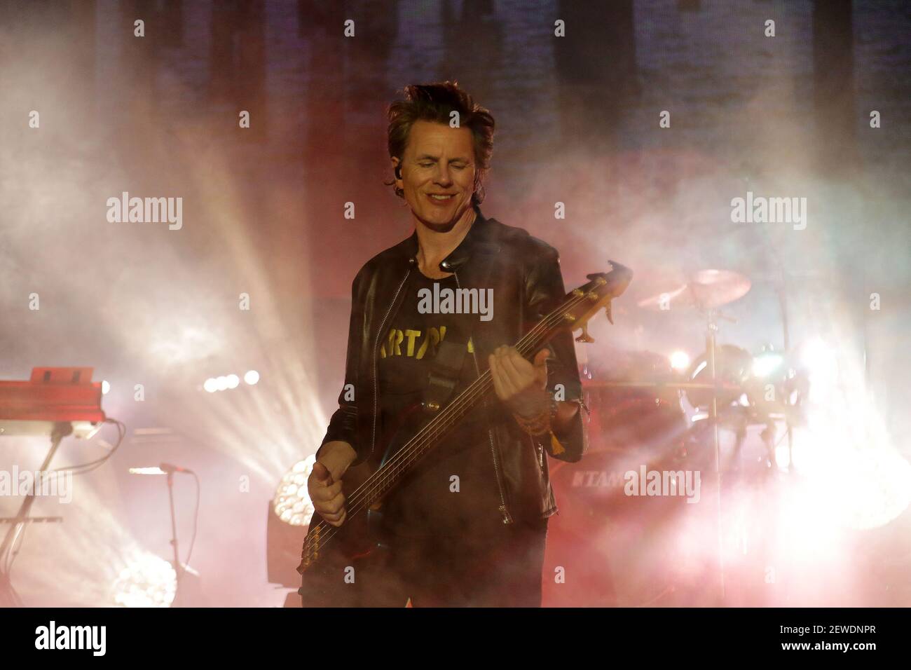 MIAMI, FLORIDA - APRIL 1: Bass player John Taylor from Duran Duran ...