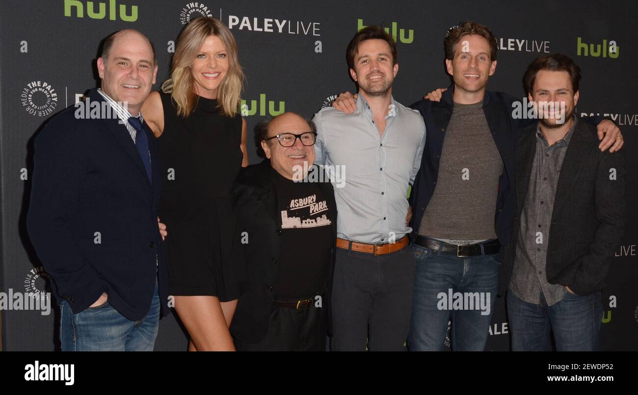 Matthew Weiner, Kaitlin Olson, Danny DeVito, Rob McElhenney, Glenn Howerton, Charlie Day. Paley ...