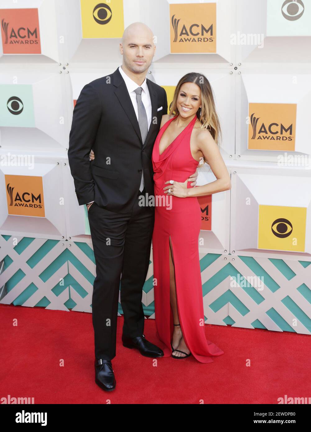 Jana Cramer on the red carpet at the 51st annual Academy of Country ...