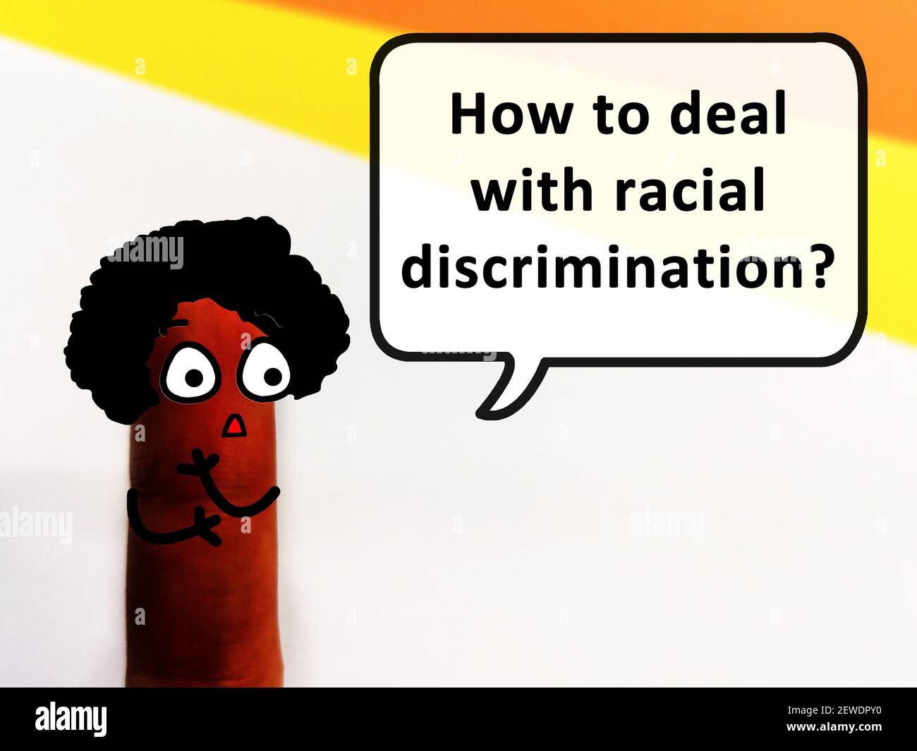 Racial discrimination hi-res stock photography and images - Alamy