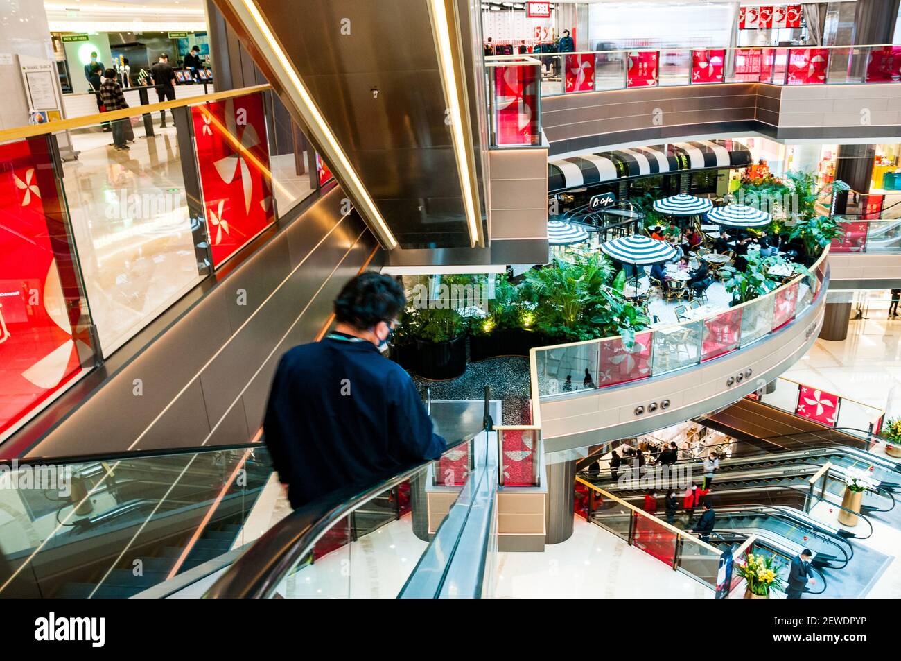 People Going To The Mall