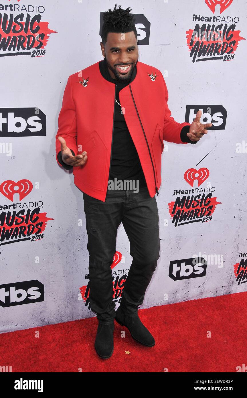 Jason Derulo arrives at the 2016 iHeartRadio Music Awards held at The ...