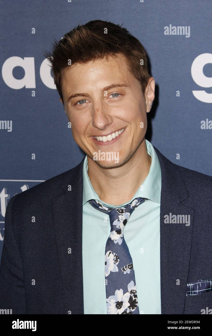 Scott Turner Schofield attends the 27th Annual GLAAD Media Awards at ...