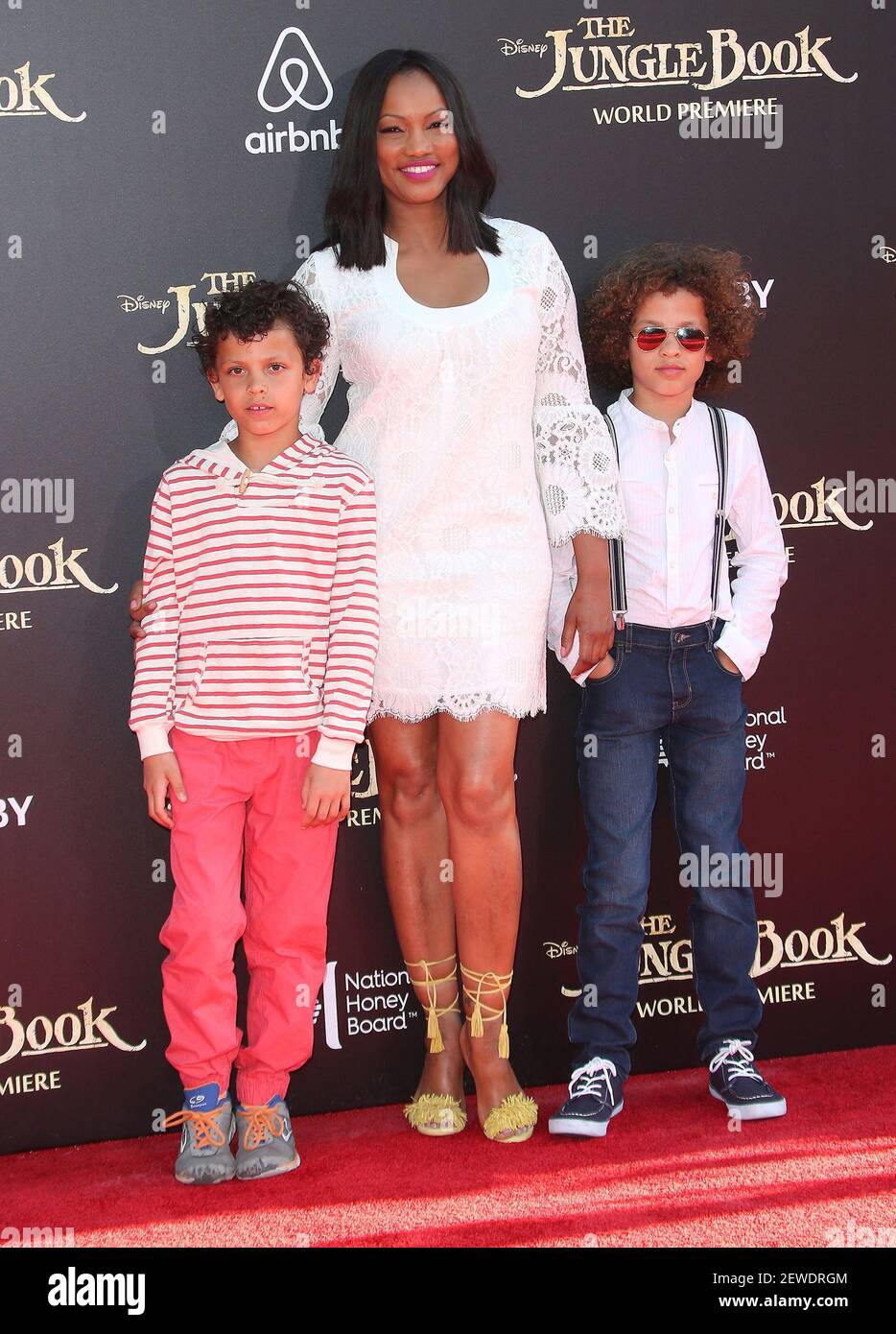 Jaid Thomas Nilon, Garcelle Beauvais, Jax Joseph Nilon. "The Jungle ...