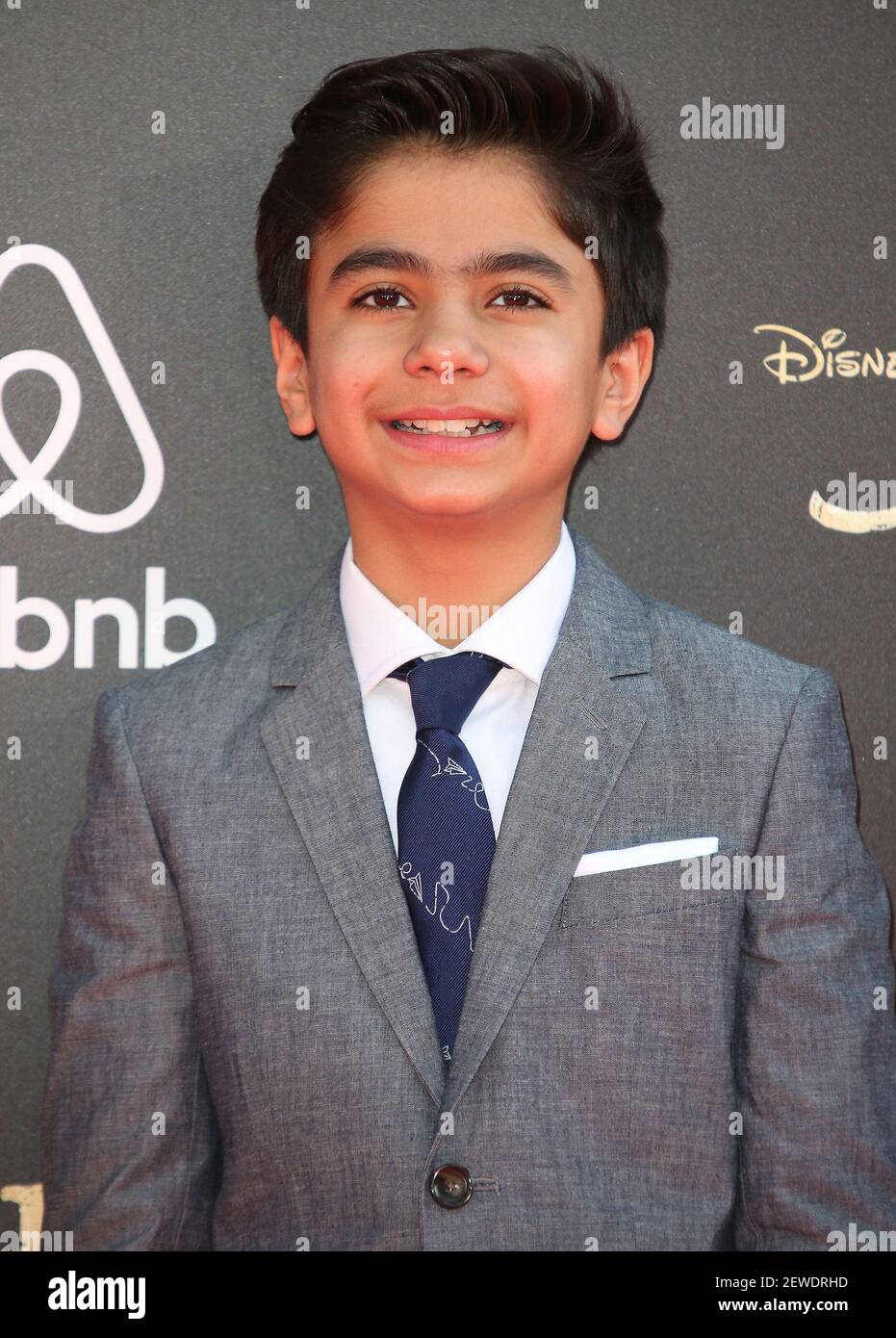 Neel Sethi . "The Jungle Book" Los Angeles Premiere held at the El ...