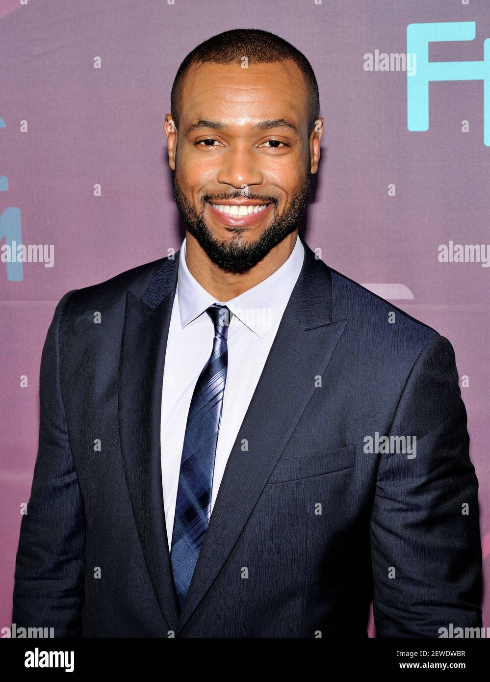 Actor Isaiah Mustafa attends the ABC TV Freeform presentation at Spring ...