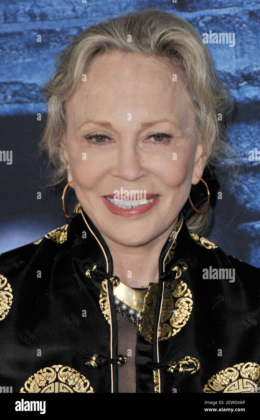 Faye Dunaway arrives at HBO's "Game Of Thrones" Season 6 Los Angeles ...