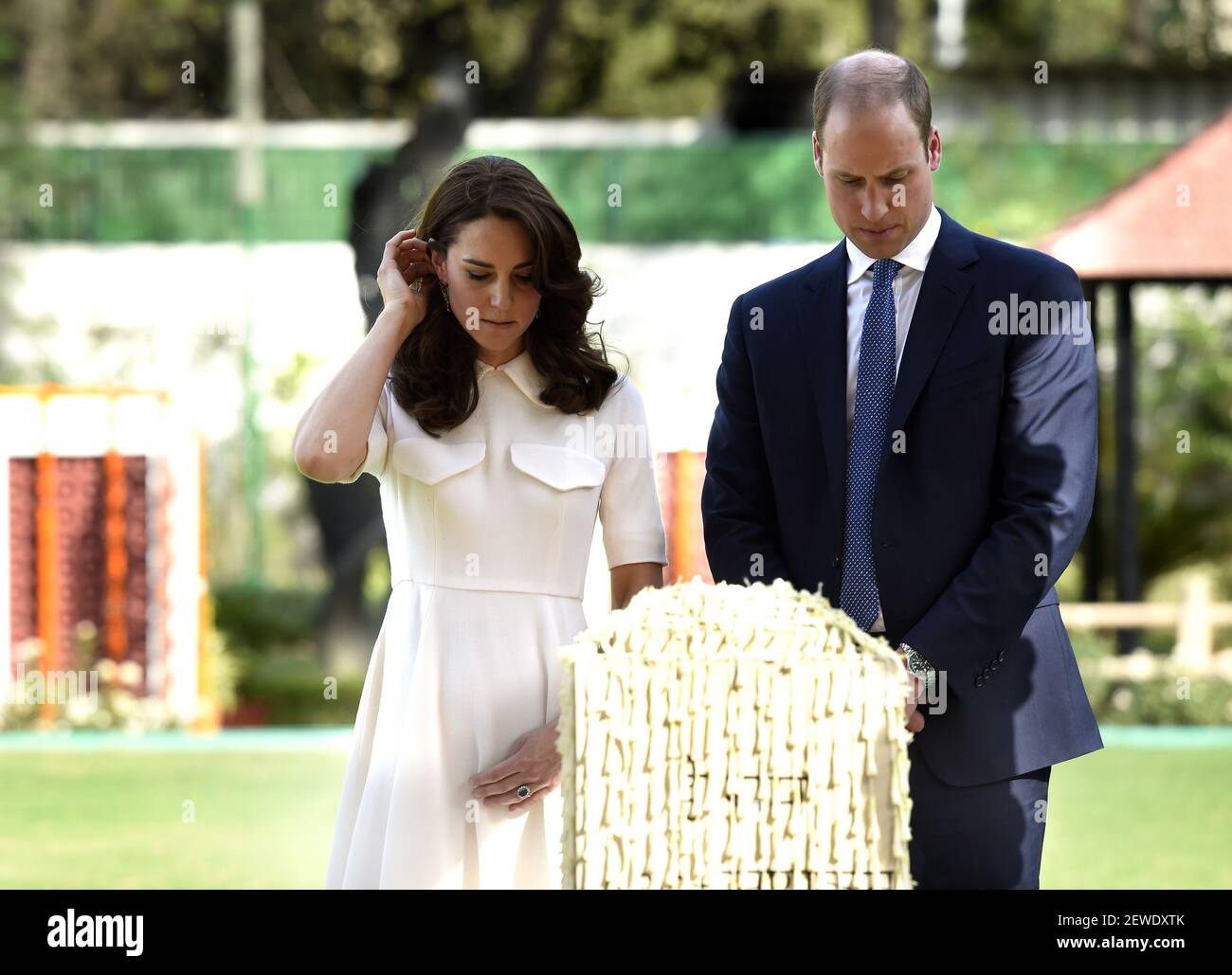 NEW DELHI, INDIA - APRIL 11: Duke and Duchess of Cambridge, Prince ...