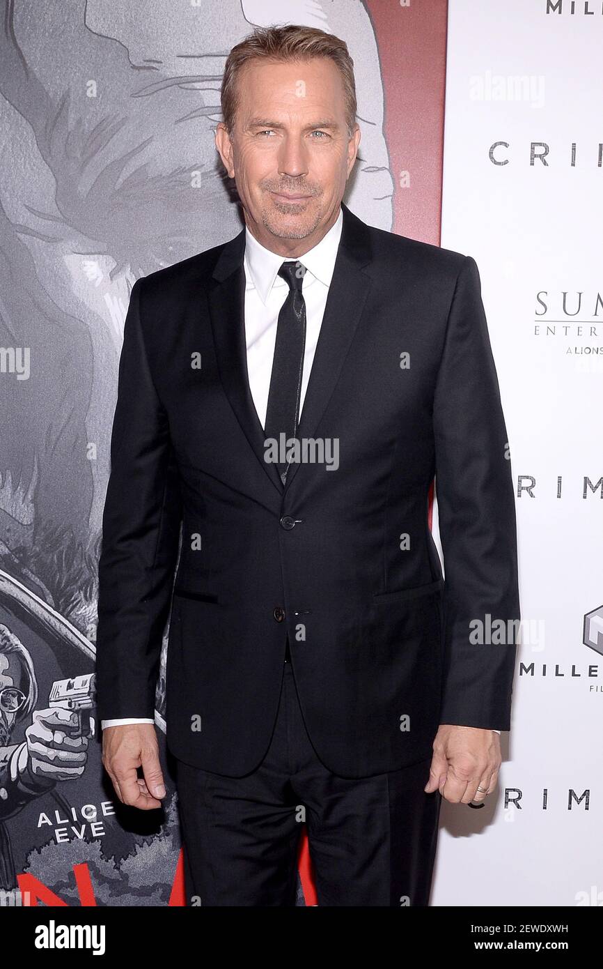 Actor Kevin Costner attends the New York Premiere of "Criminal" at AMC ...