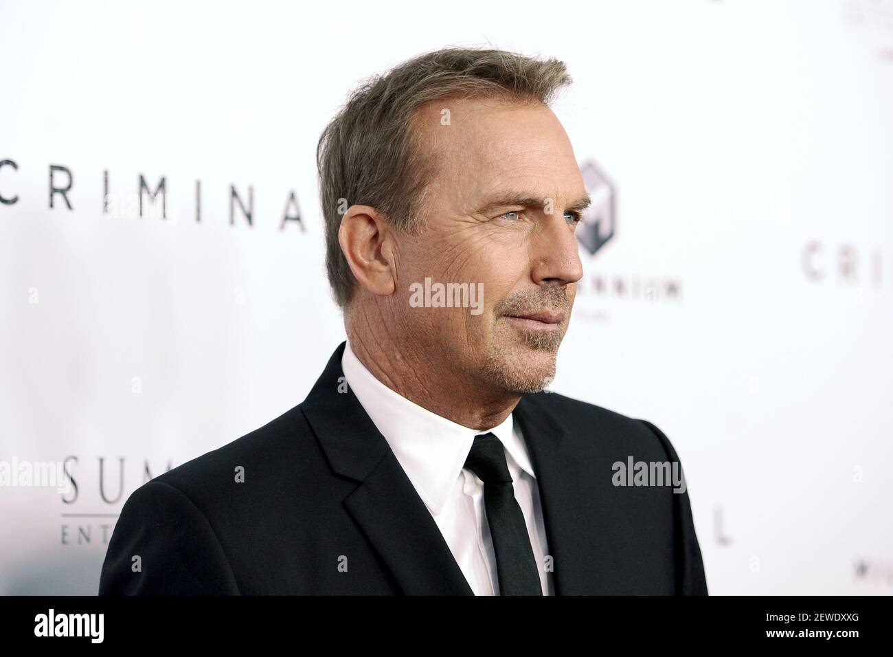 Actor Kevin Costner attends the New York Premiere of "Criminal" at AMC ...