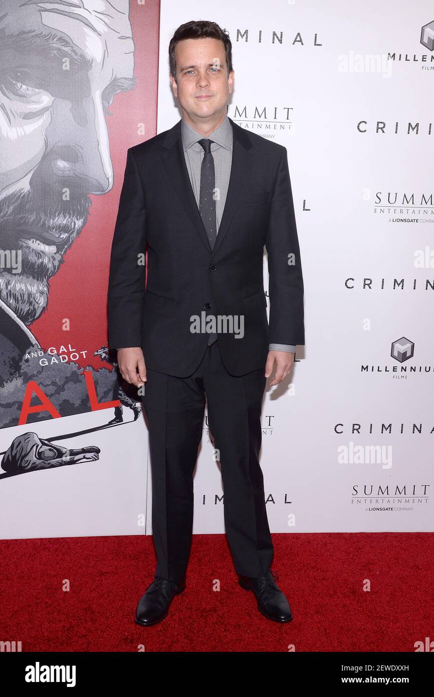 Composer Keith Power attends the New York Premiere of "Criminal" at AMC ...