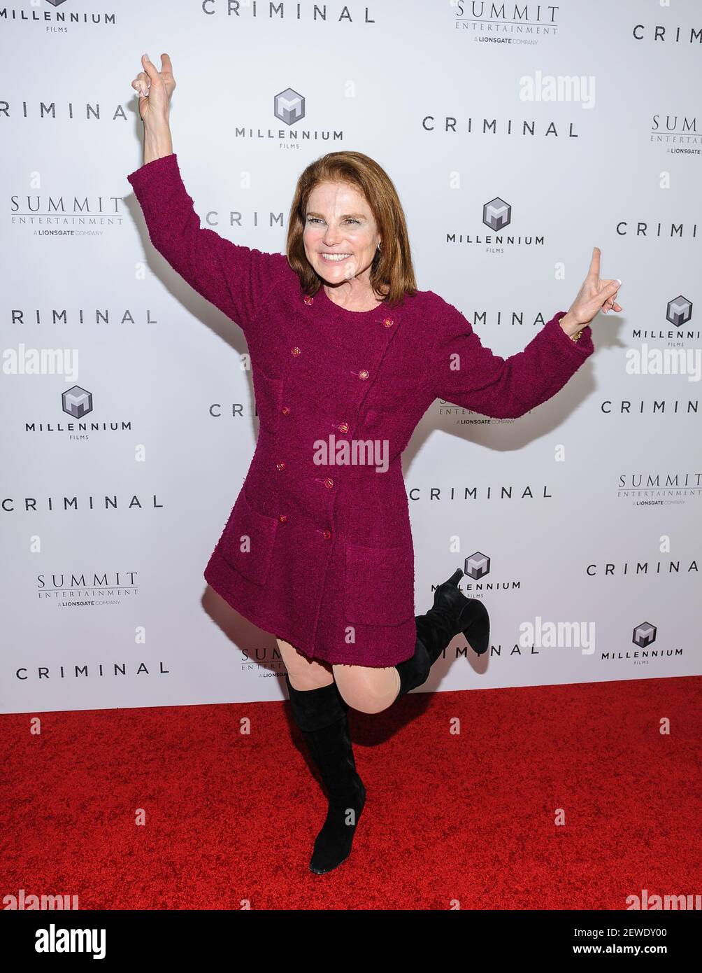 Tovah Feldshuh attending the premiere of "Criminal" at AMC Loews ...