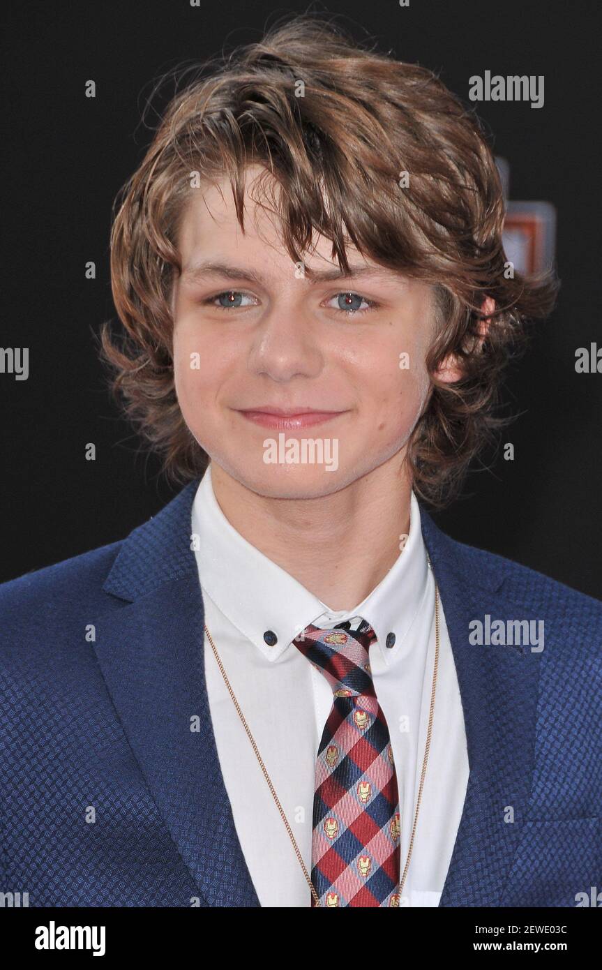 Ty Simpkins arrives at Marvel's "Captain America: Civil War" Los ...