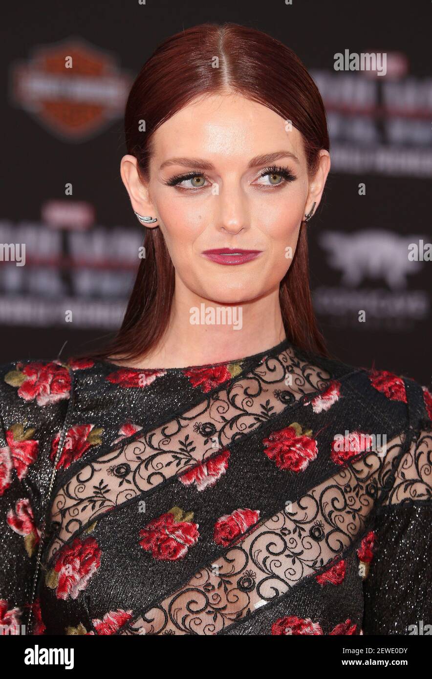 12 April 2016 Hollywood California Lydia Hearst Captain America