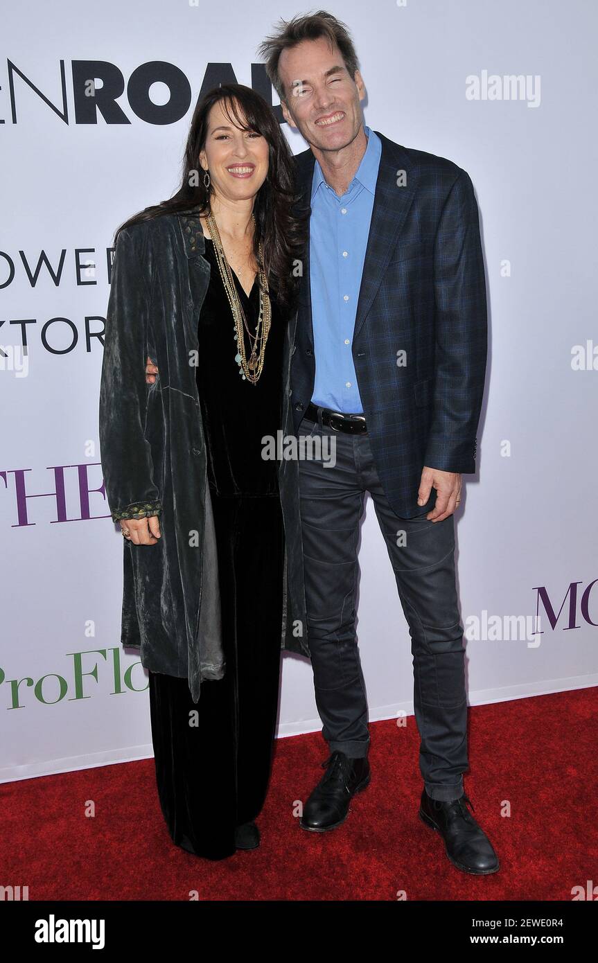 (L-R) Maggie Wheeler and Daniel Borden Wheeler arrives at the "Mother's ...