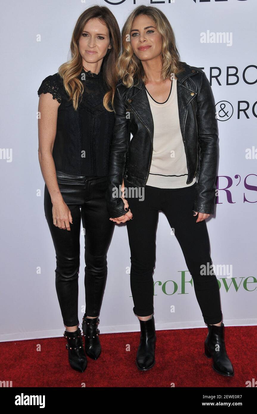 (L-R) Heidi Rhoades and Jillian Michaels arrives at the "Mother's Day ...