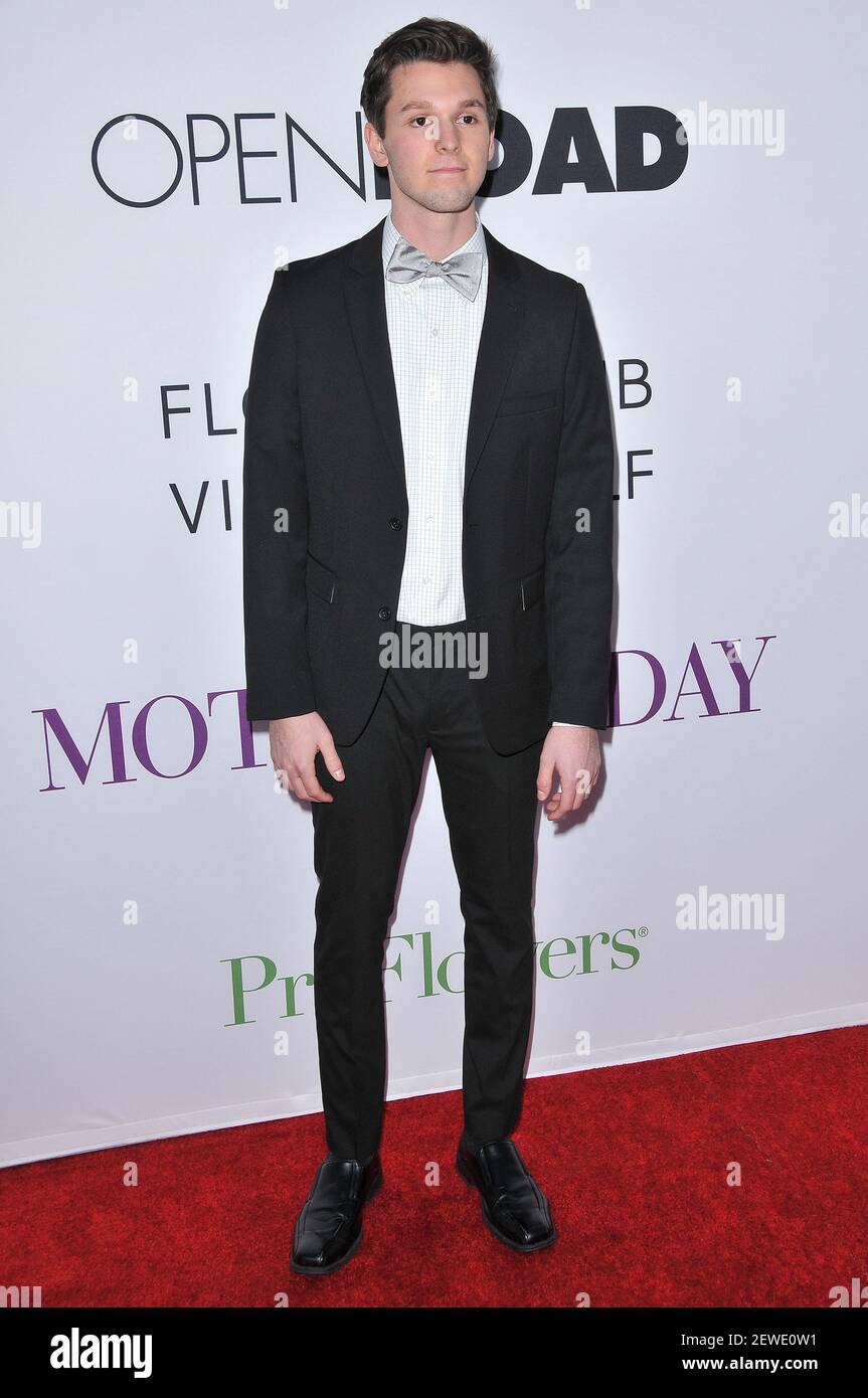 Tyler Case arrives at the "Mother's Day" Los Angeles Premiere held at ...