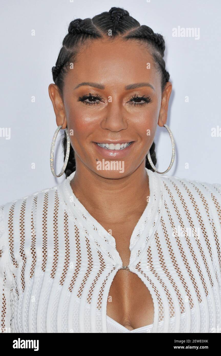 Melanie Brown aka Mel B arrives at the "Mother's Day" Los Angeles ...