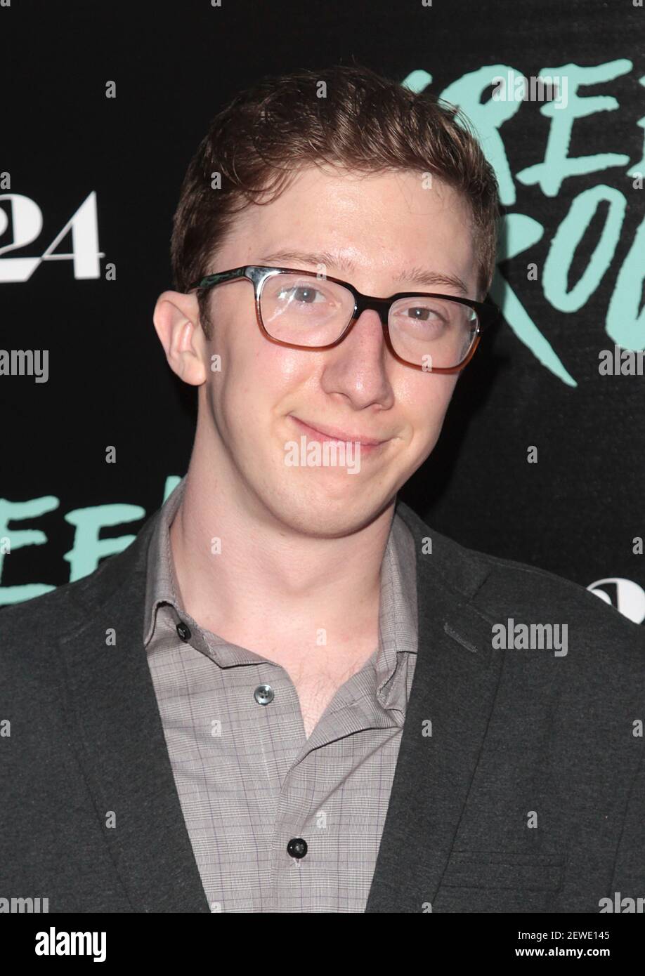 13 April 2016 - Los Angeles, California - David Thompson. "Green Room ...