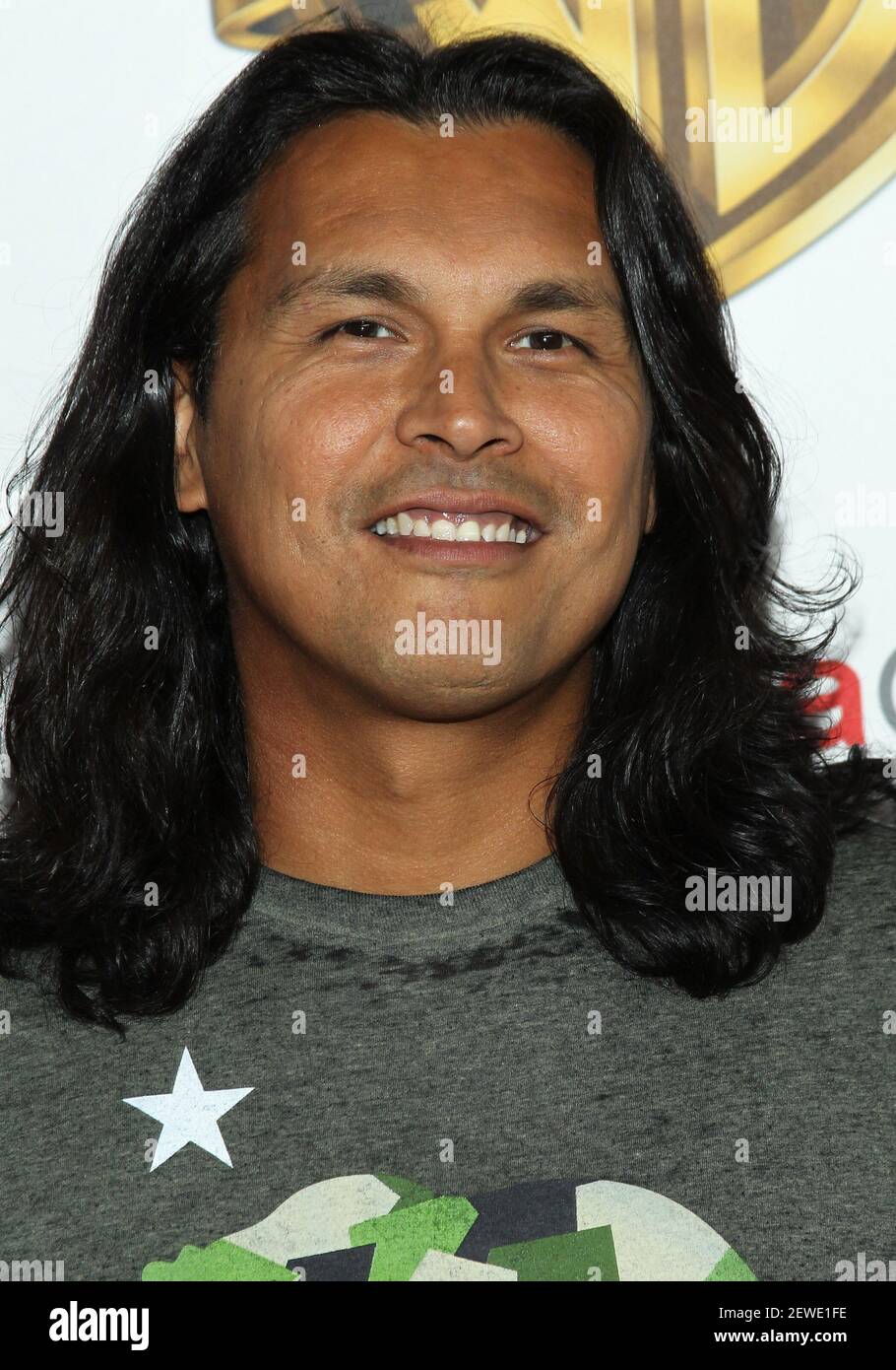 Adam Beach attends the Warner Bros. Pictures Presentation at CinemaCon ...