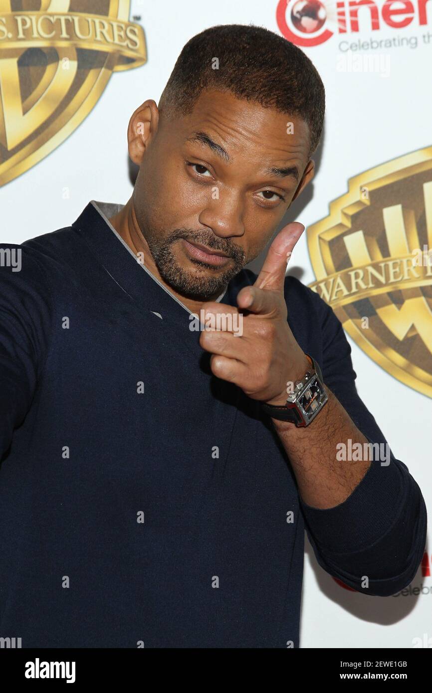Will Smith attends the Warner Bros. Pictures Presentation at CinemaCon ...