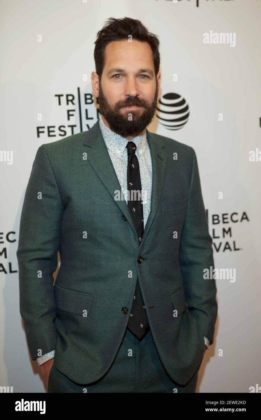 Actor Paul Rudd attends the 'Nerdland' Premiere during the 2016 Tribeca ...