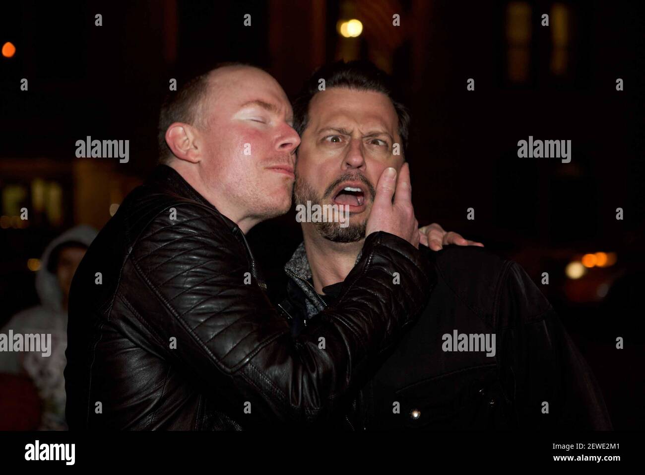 Actors Richard Christy and Sal Governale attend the 'Nerdland' Premiere ...