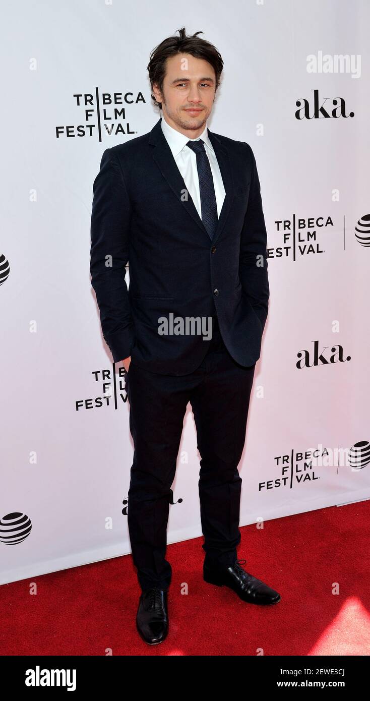 Actor James Franco attends the premiere of The Fixer at the Tribeca ...