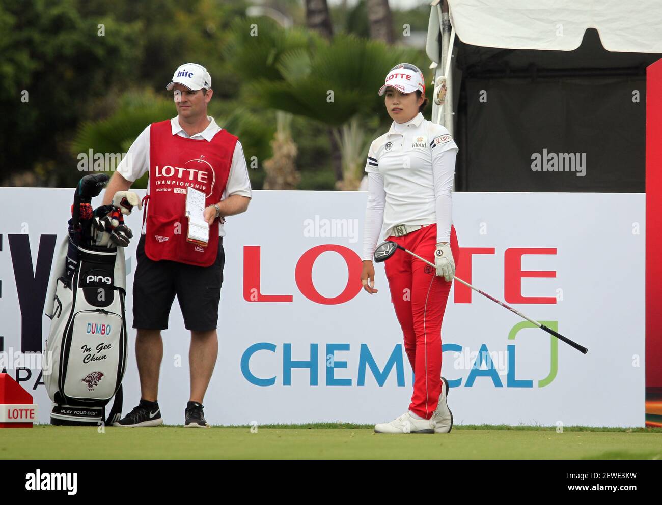 In Gee Chun during the final round of the LPGA LOTTE Championship at ...