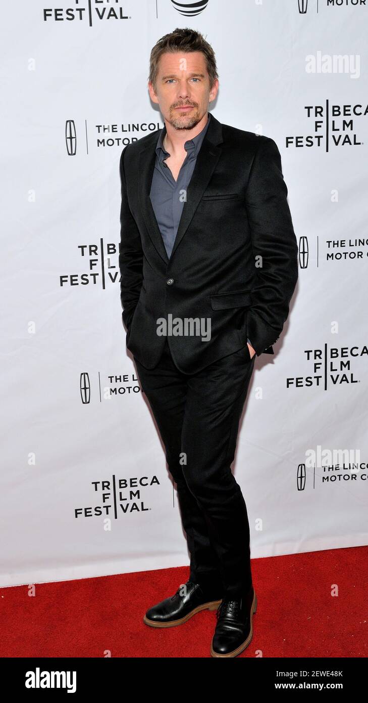 Actor Ethan Hawke attends The Phenom premiere at the Tribeca Film ...