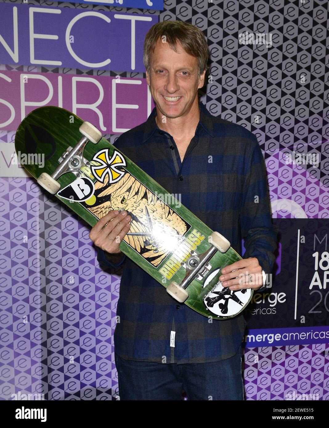 Tony Hawk attends the third year of eMerge Americas 2016 at the Miami ...