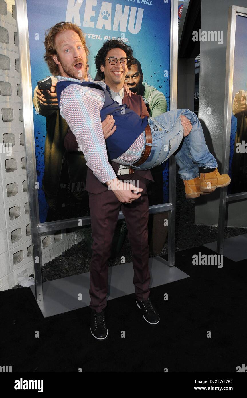 David Sullivan, Rick Gassman arriving for the Warner Bros premiere of ...