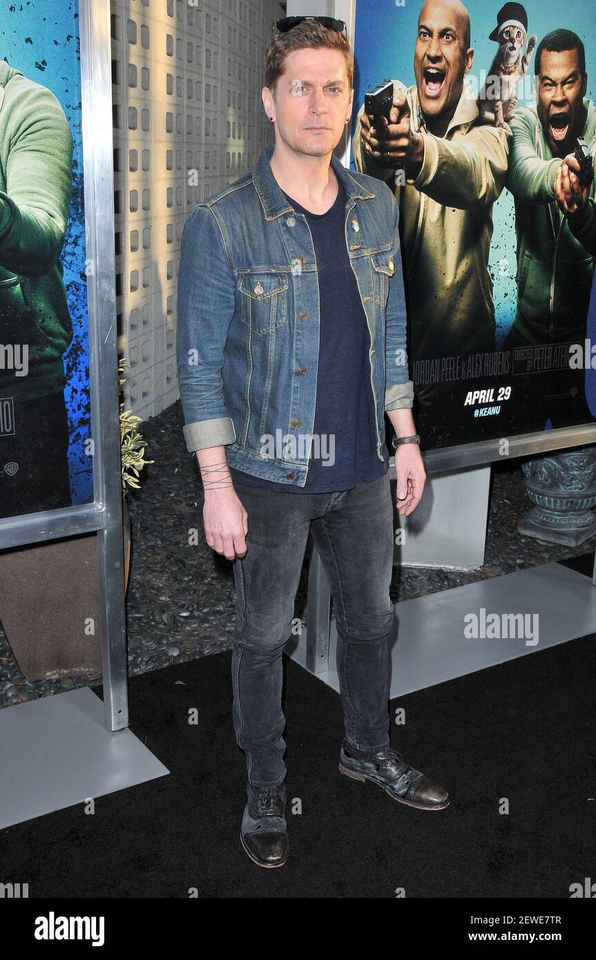 Rob Thomas arrives at the "Keanu" Los Angeles Premiere held at the ...