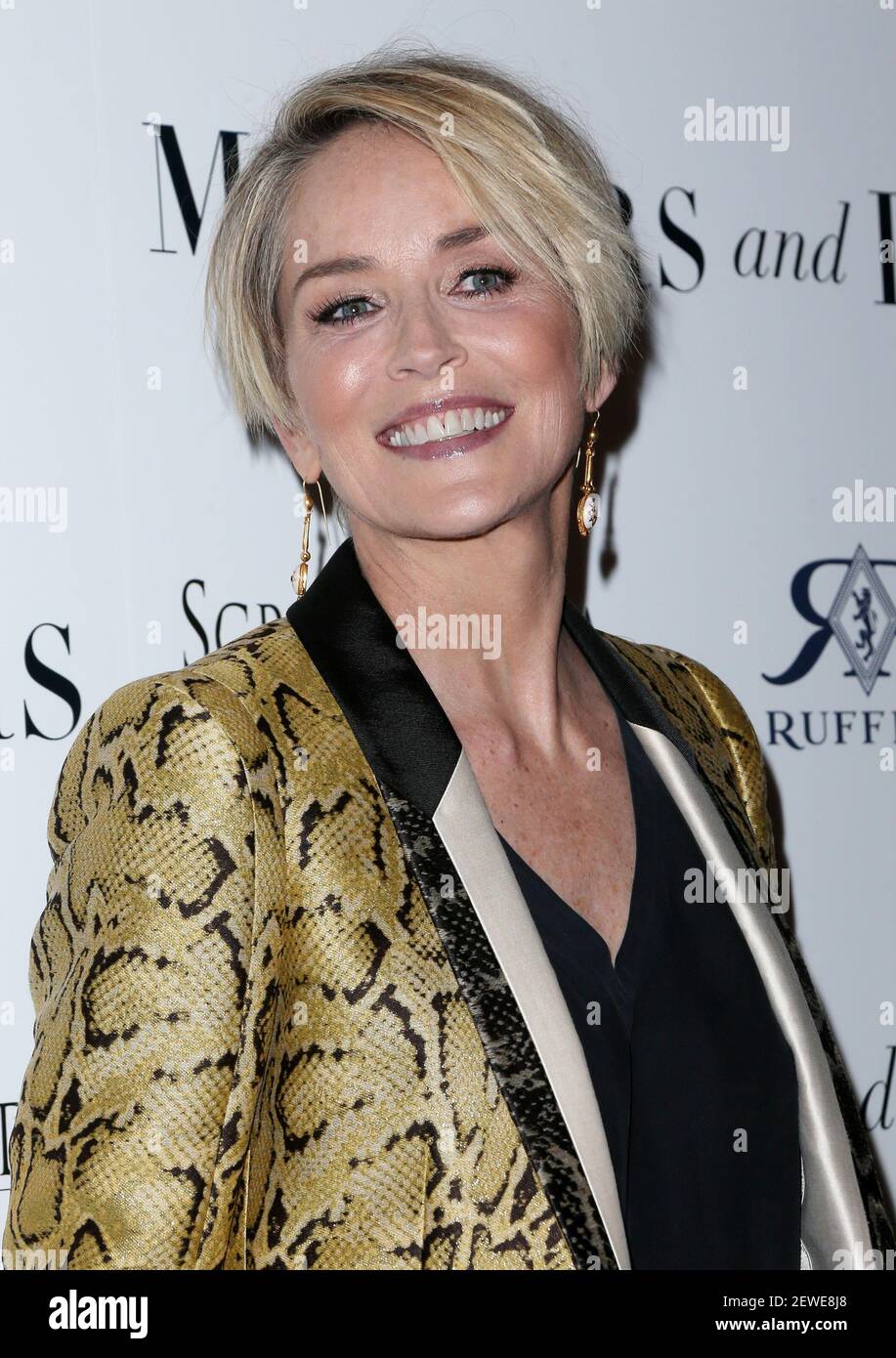 28 April 2016 - West Hollywood, California - Sharon Stone. "Mothers And ...