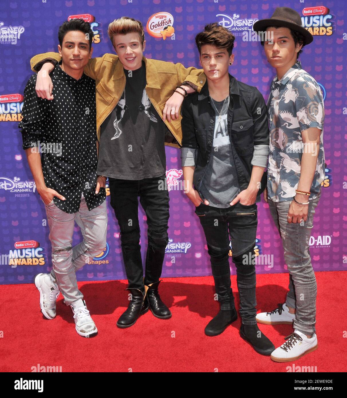 (L-R) New District - Devin Dressman, Jaden Bojsen, Felix Biernat, and ...