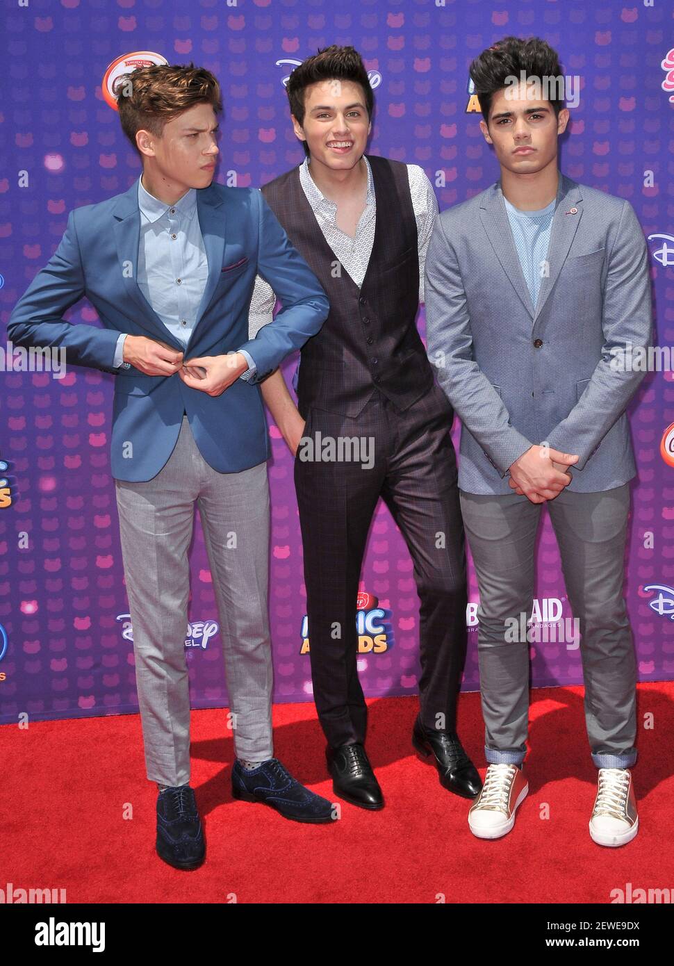 (L-R) Forever In Your Mind - Ricky Garcia, Liam Attridge and Emery ...