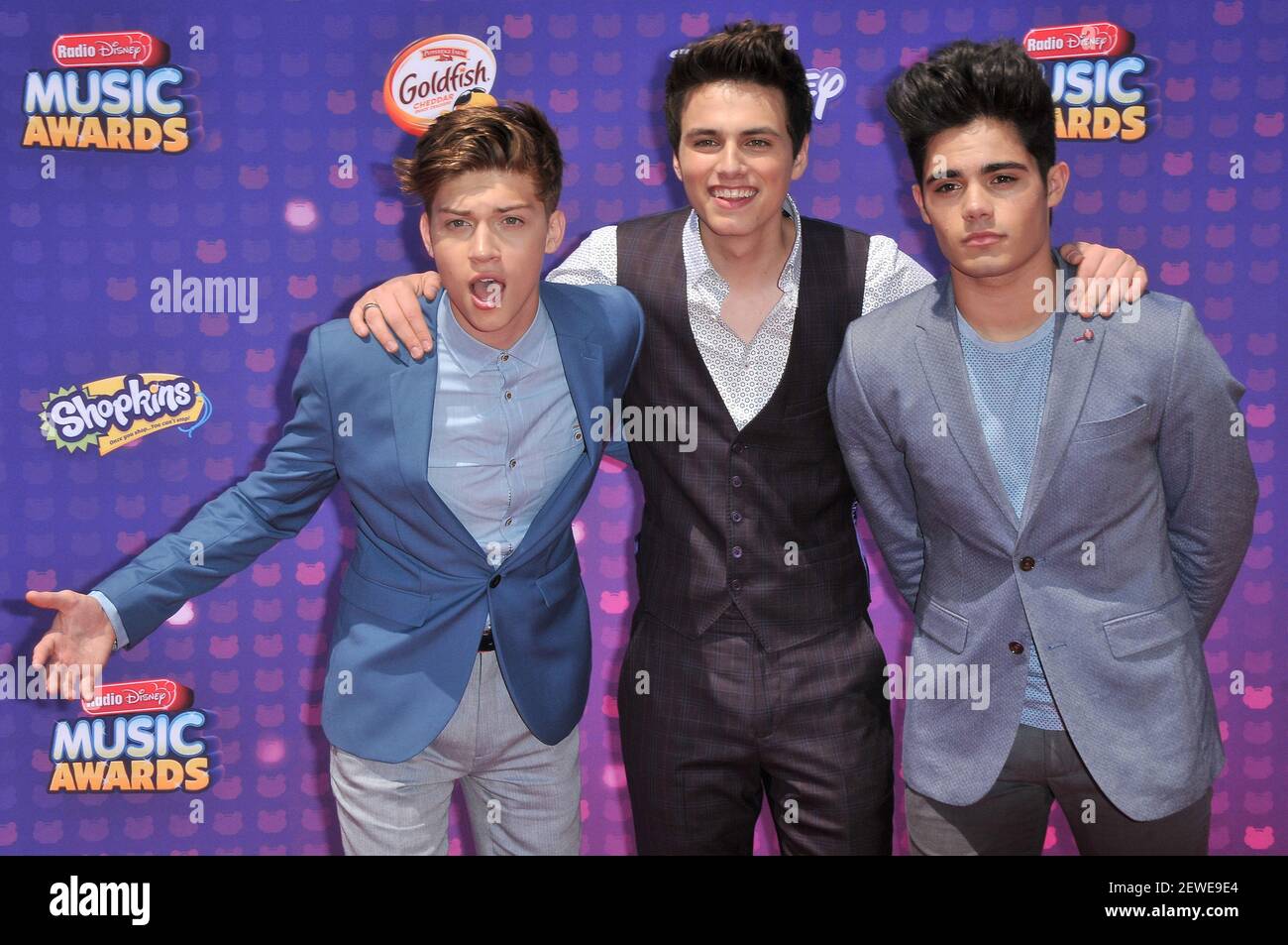 (L-R) Forever In Your Mind - Ricky Garcia, Liam Attridge and Emery ...