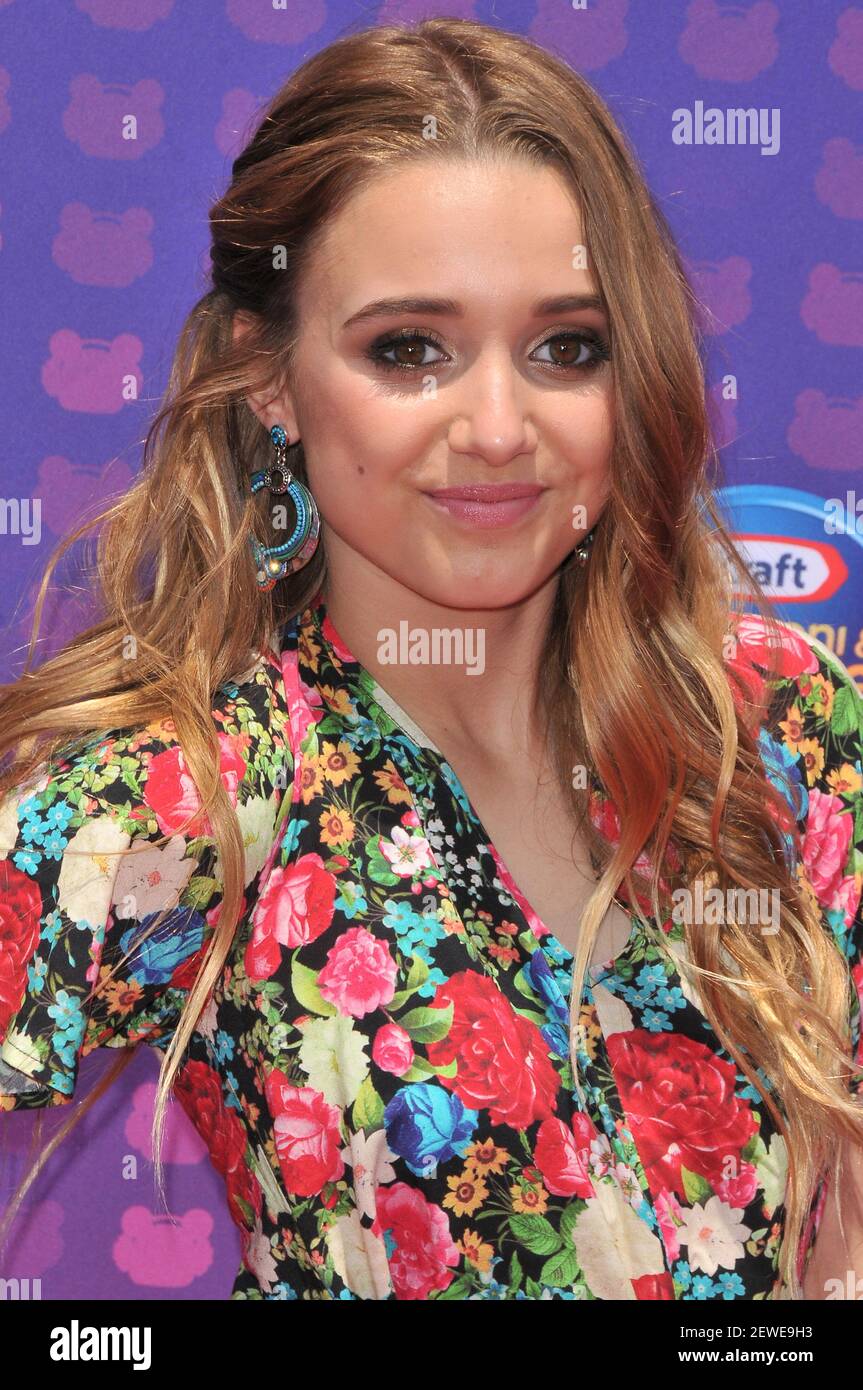 Heather Russell arrives at the 2016 Radio Disney Music Awards held at ...