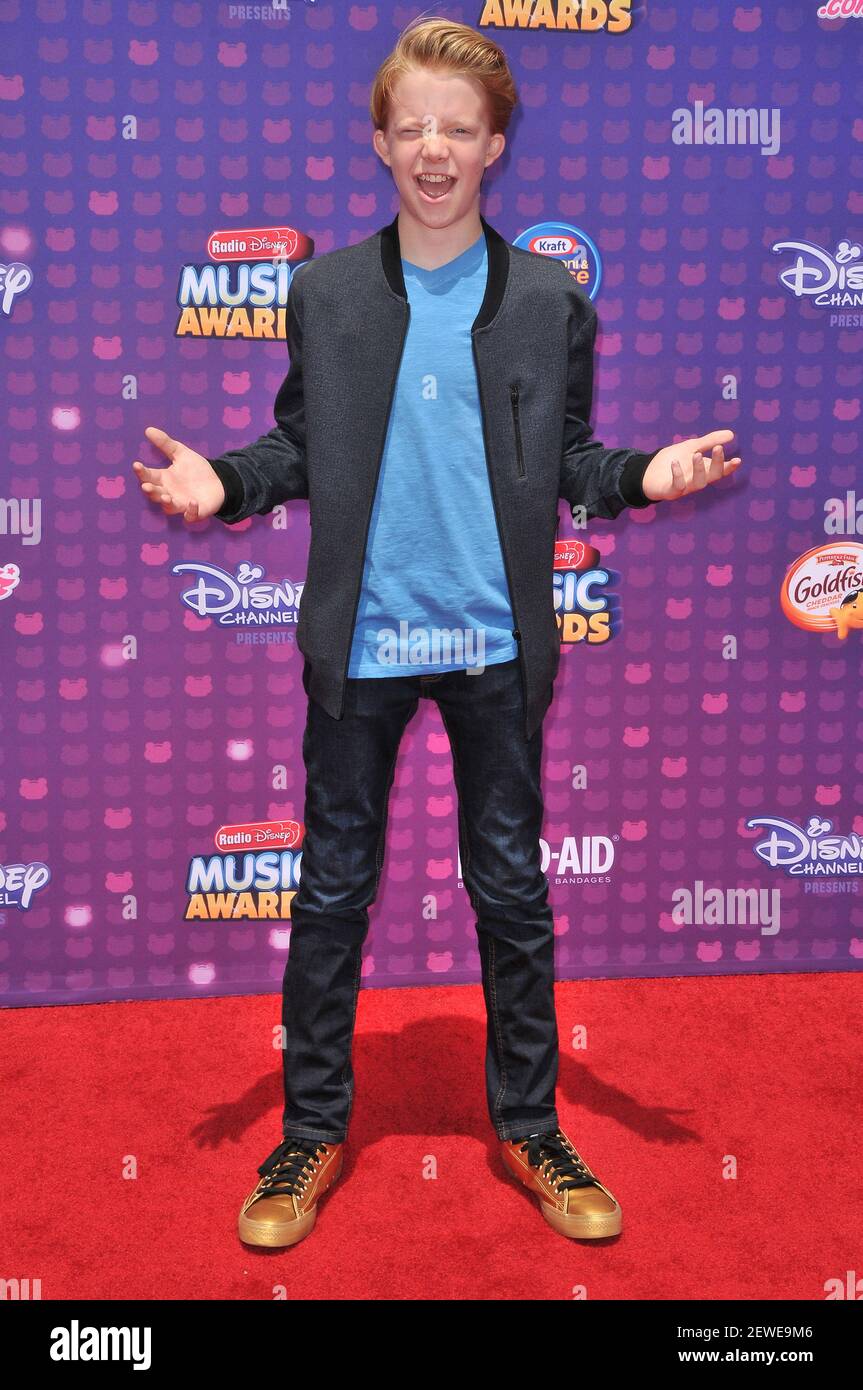 Cody Veith arrives at the 2016 Radio Disney Music Awards held at the ...