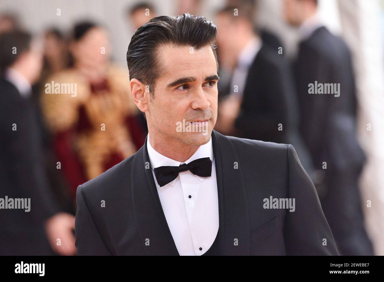 Colin Farrell arriving at the 2016 Costume Institute Gala Benefit ...