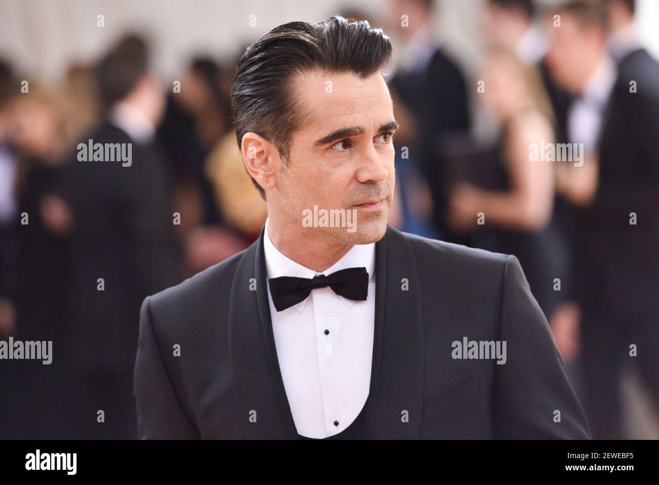 Colin Farrell arriving at the 2016 Costume Institute Gala Benefit ...