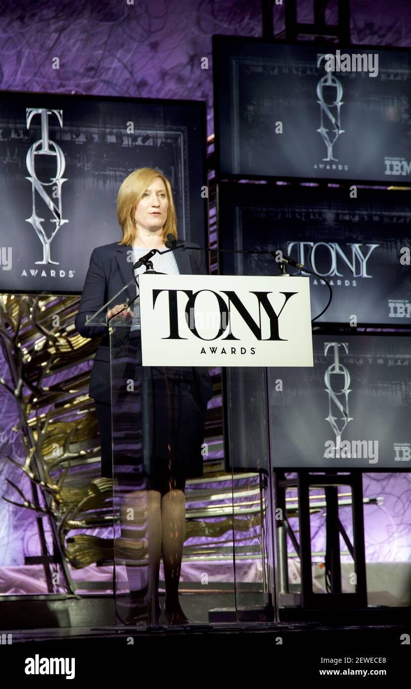 Heather Hitchens, President of the American Theatre Wing attends the ...