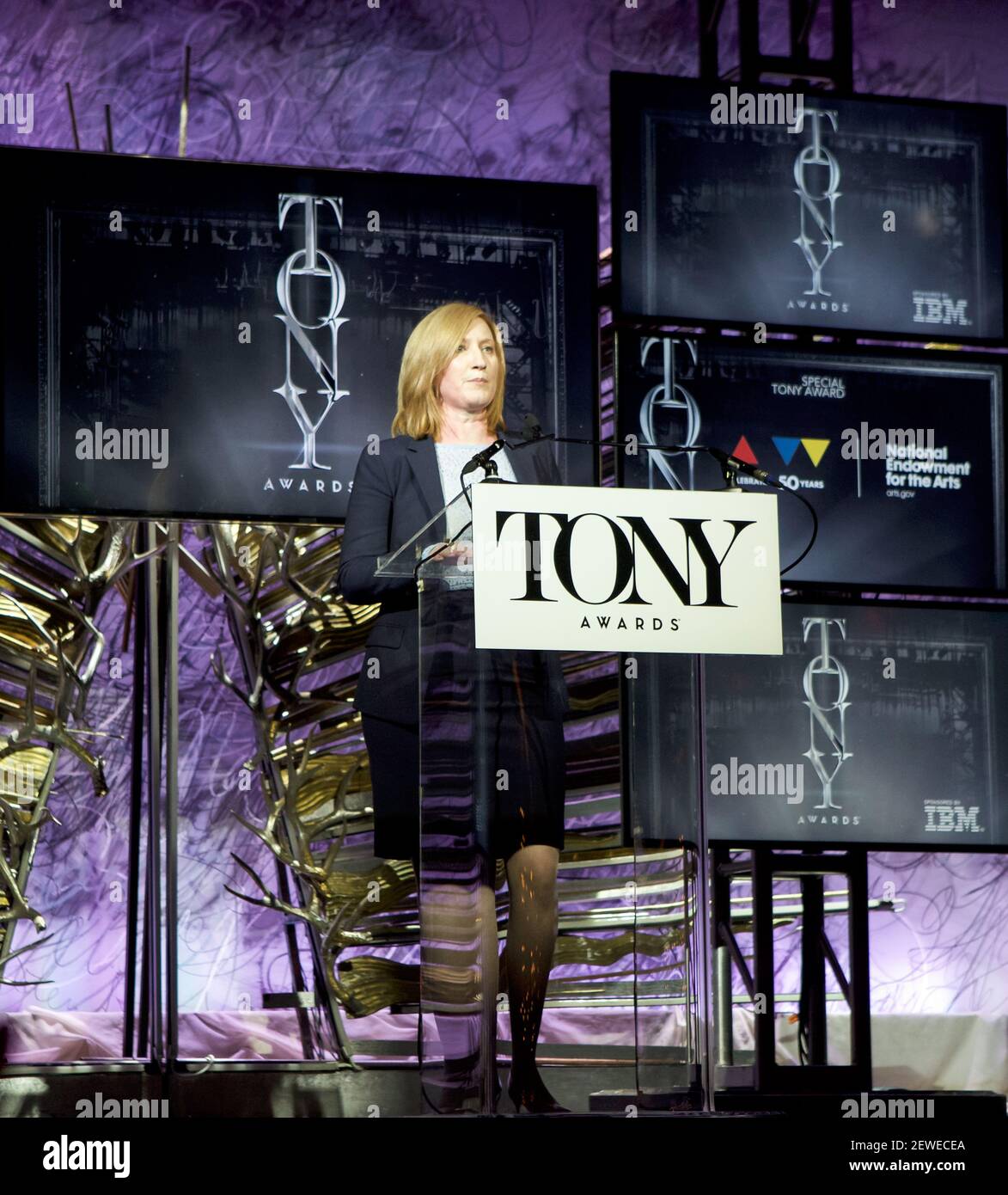 Heather Hitchens, President of the American Theatre Wing attends the ...