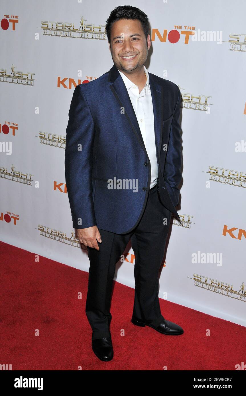 Neil Nandi arrives at the "Tie The Knot" Los Angeles Premiere held at ...