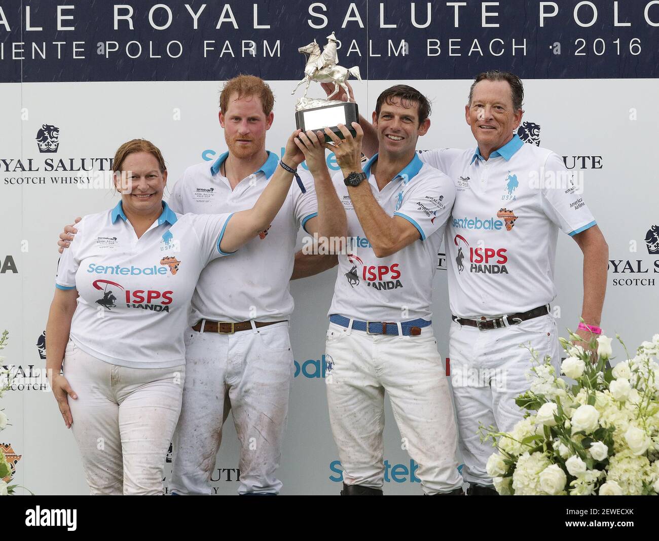Melissa Ganzi, Prince Harry, Malcom Borwick and Bob Jornayvaz first ...