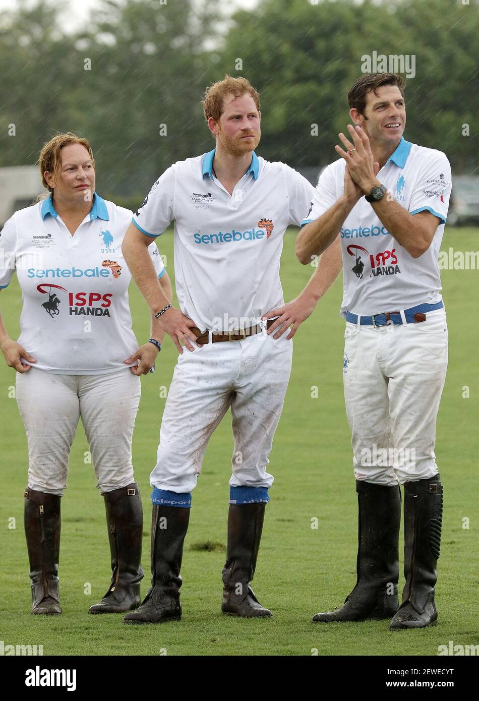 Melissa Ganzi, Prince Harry and Malcom Borwick are seen participating ...