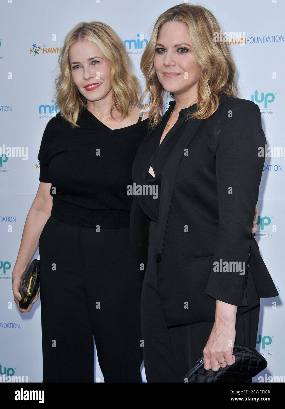 (L-R) Chelsea Handler and Mary McCormack arrives at Goldie's Love In ...
